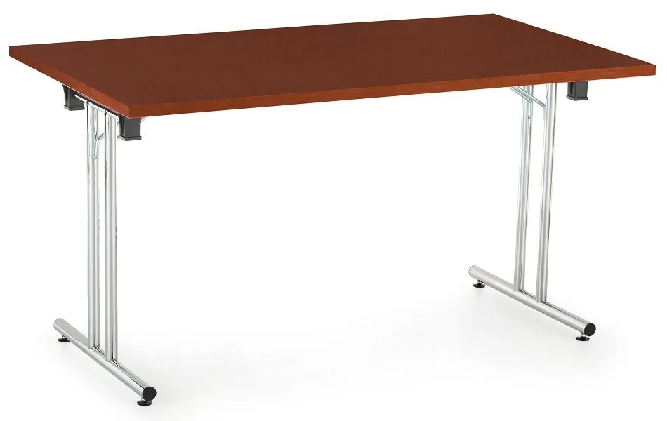 Skládací stůl Impress 140 x 80 cm, tmavý ořech