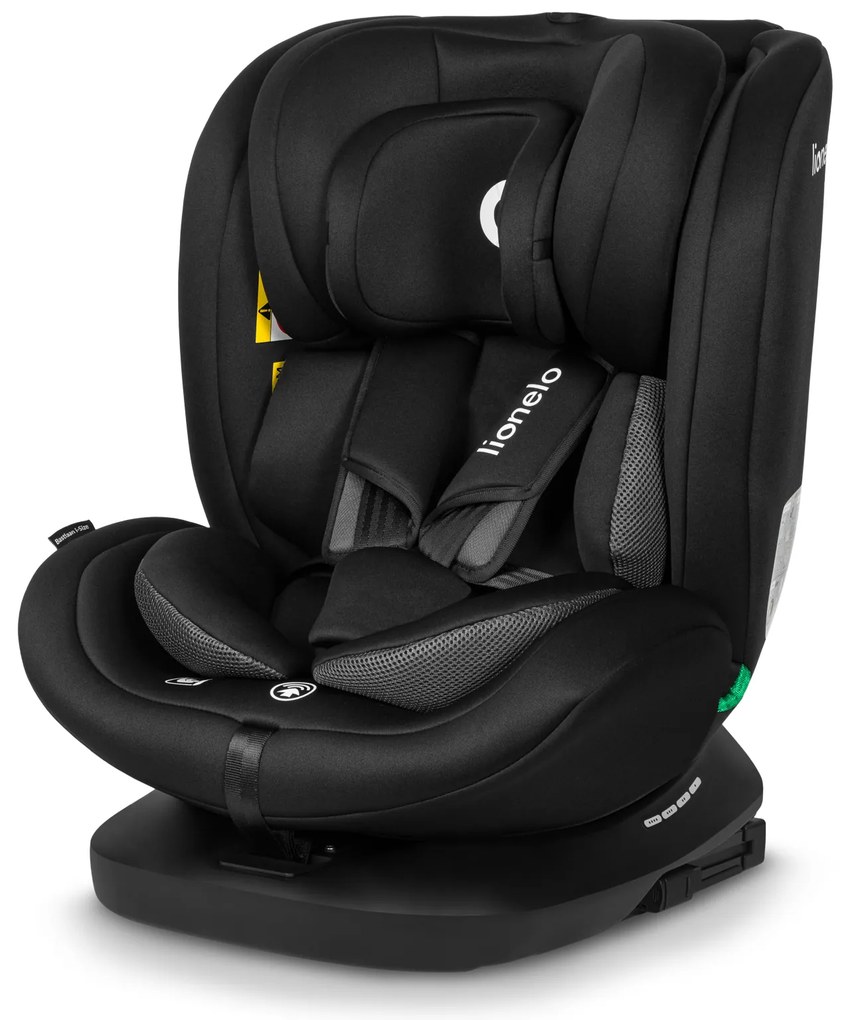 Autosedačka Lionelo BASTIAAN I-size 40-150 cm ISOFIX Farba: Black Grey