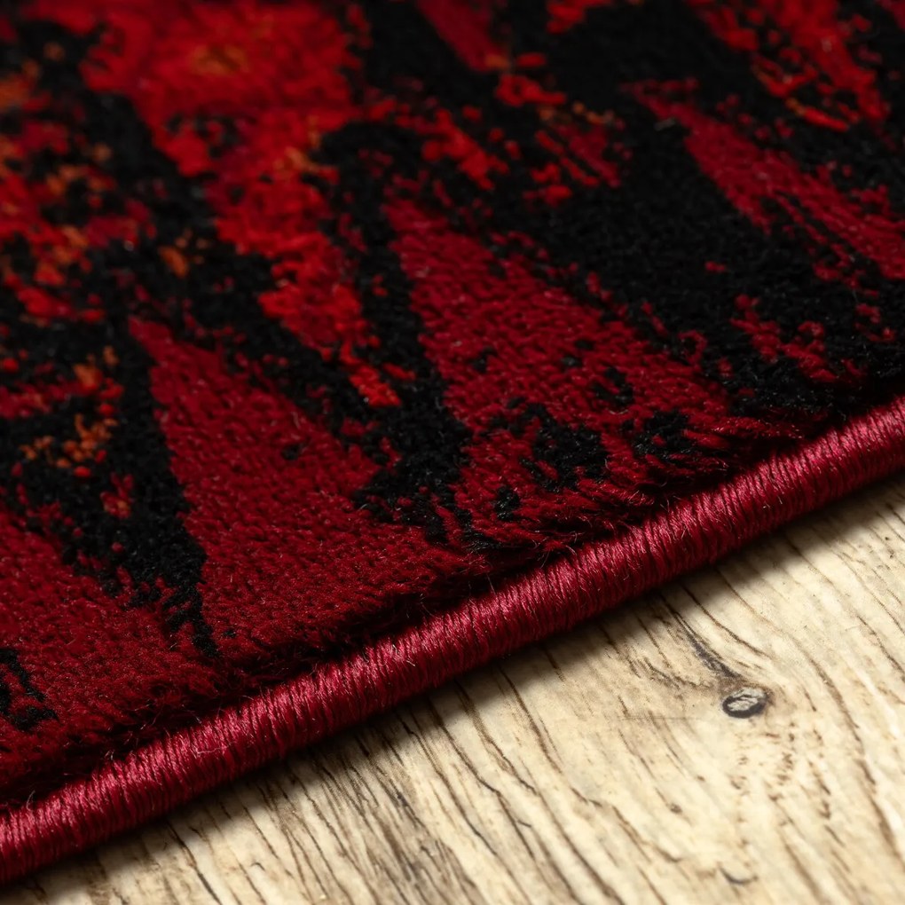 Dywany Łuszczów, Kusový koberec Orient 5820 vínový, 100x200, červená, kancelář