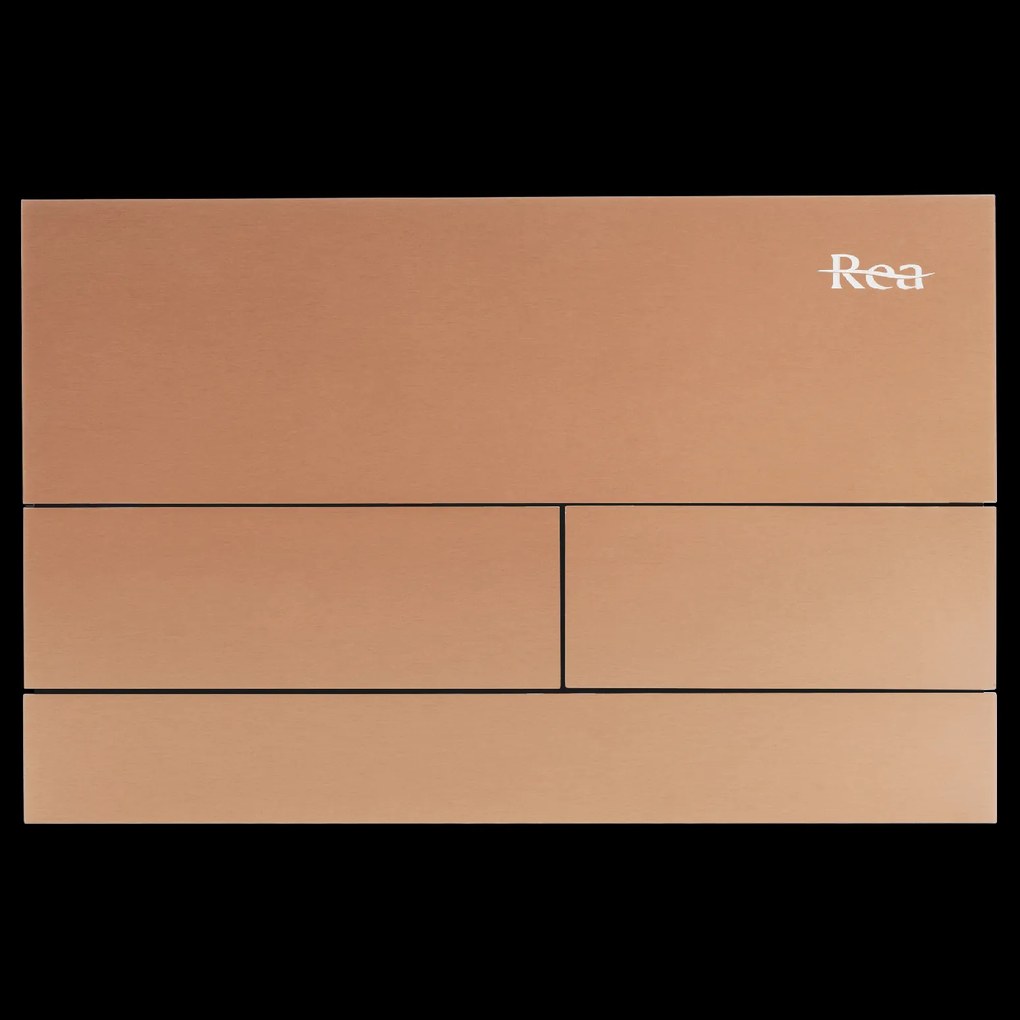 Rea Rea, Ovládací tlačítko k podomítkovým systémům WC T-Steel, měděná matná, REA-E0053