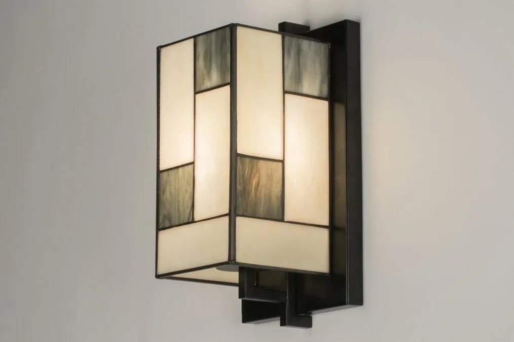 Nástěnné designové skleněné svítidlo Apertura