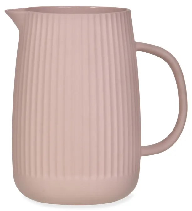 Keramický džbánek Linear Jug Pink 450 ml Garden Trading