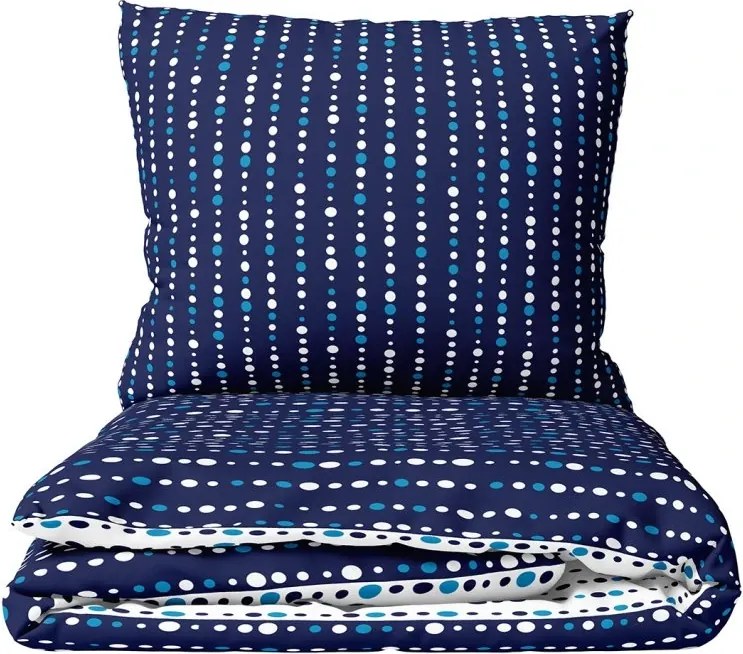 TipTrade s.r.o. Flanelové povlečení Ledové puntíky 140x200 + 70x90