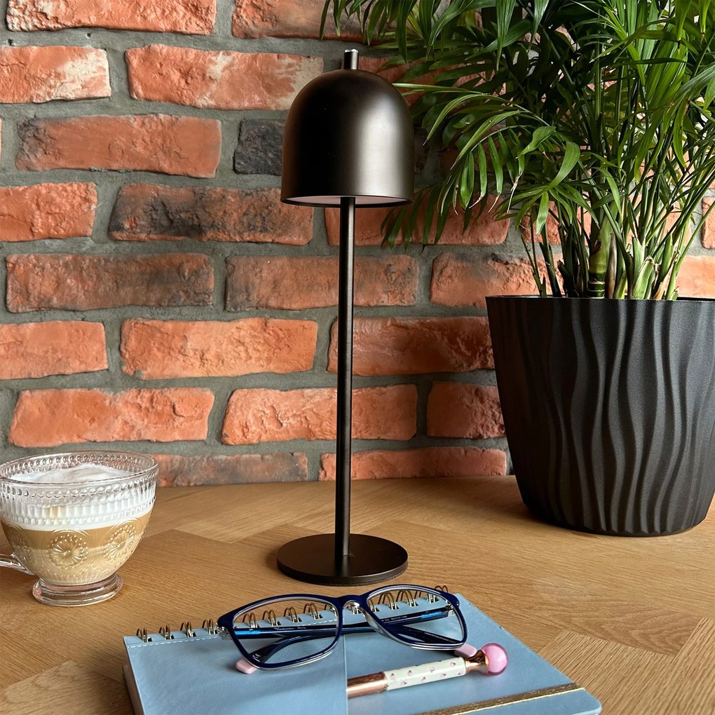 Toolight Toolight, bezdrátová noční USB lampa APP1359-T, hnědá, OSW-08622