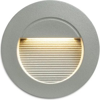 RED R14143 MARCO 70 zápustná stříbrnošedá 230V LED 3W IP65 3000K - RED - DESIGN RENDL