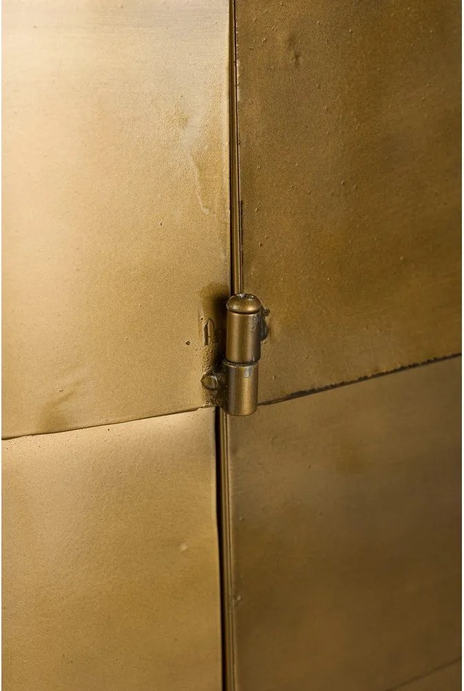 Kovová komoda ve zlaté barvě 117x70x26 cm Hanna – Dutchbone