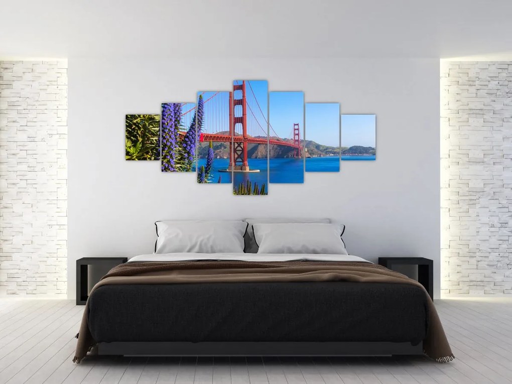 Obraz - Golden Gate Bridge, San Francisco (210x100 cm)