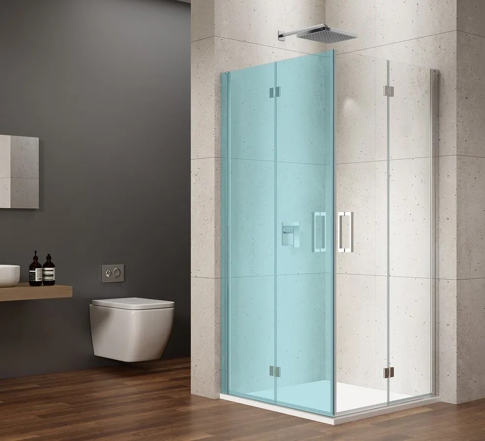 Gelco Gelco, LORO sprchové dveře skládací pro rohový vstup 700 mm, čiré sklo, GN4770