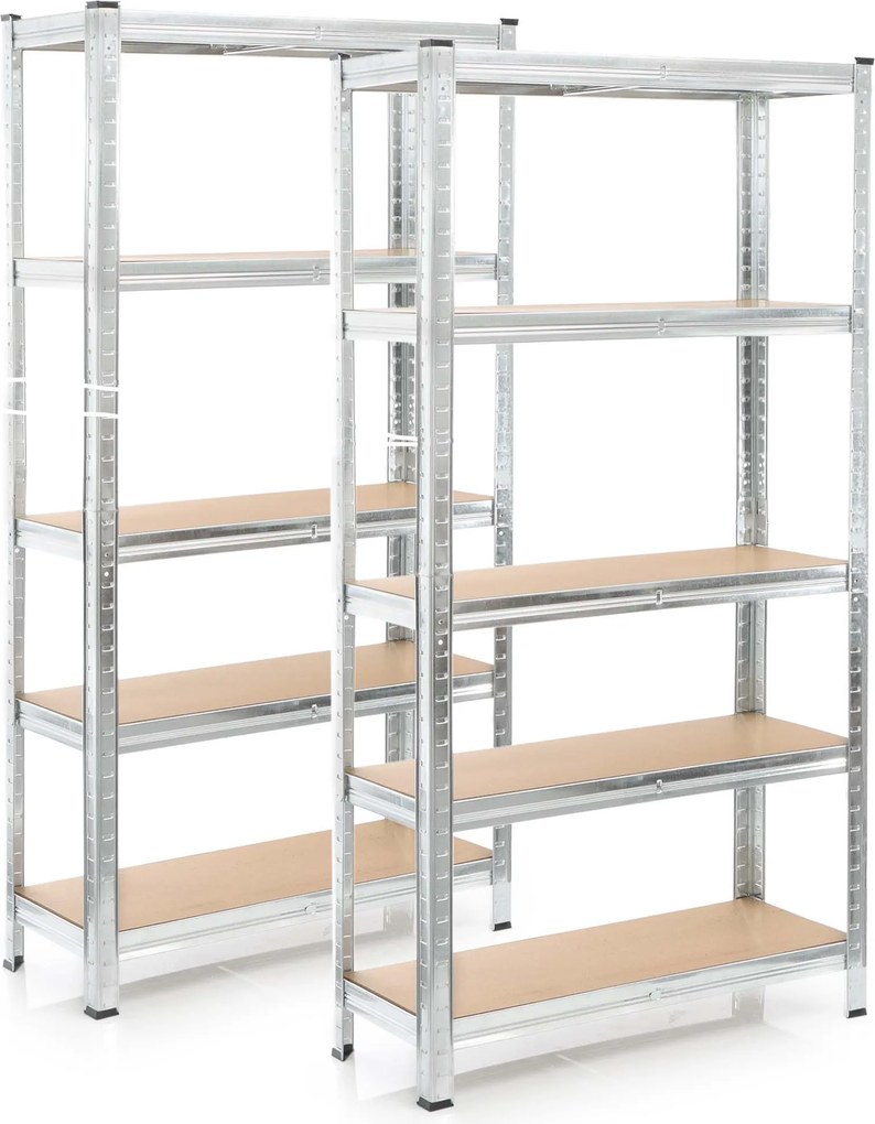 Dílenský regál Wiltec – 180 × 90 × 40 cm, 875 kg (64866)