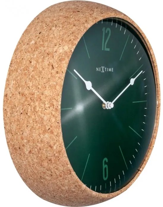 Designové nástěnné hodiny 3509gn Nextime Cork 30cm