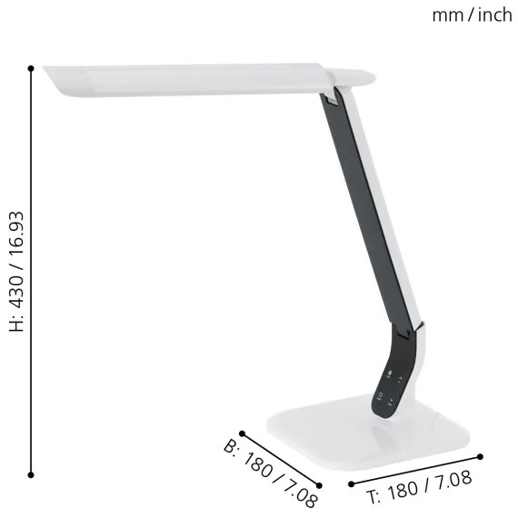 Eglo 93901 - LED stmívatelná lampa SELLANO LED/6W/230V