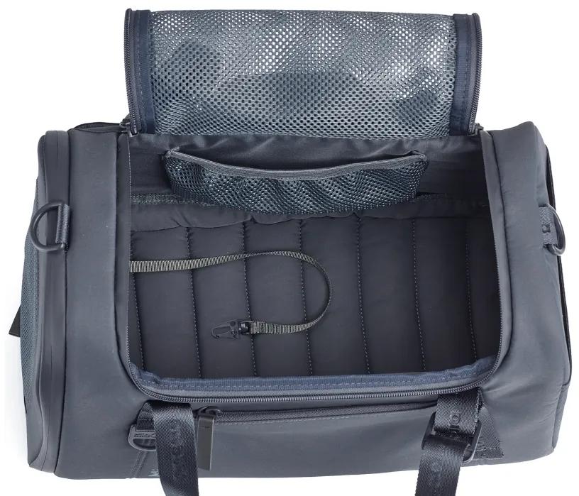 Cestovní taška pro psy MiaCara Volata Airline antracit Velikost: SM - 55x28x28 cm