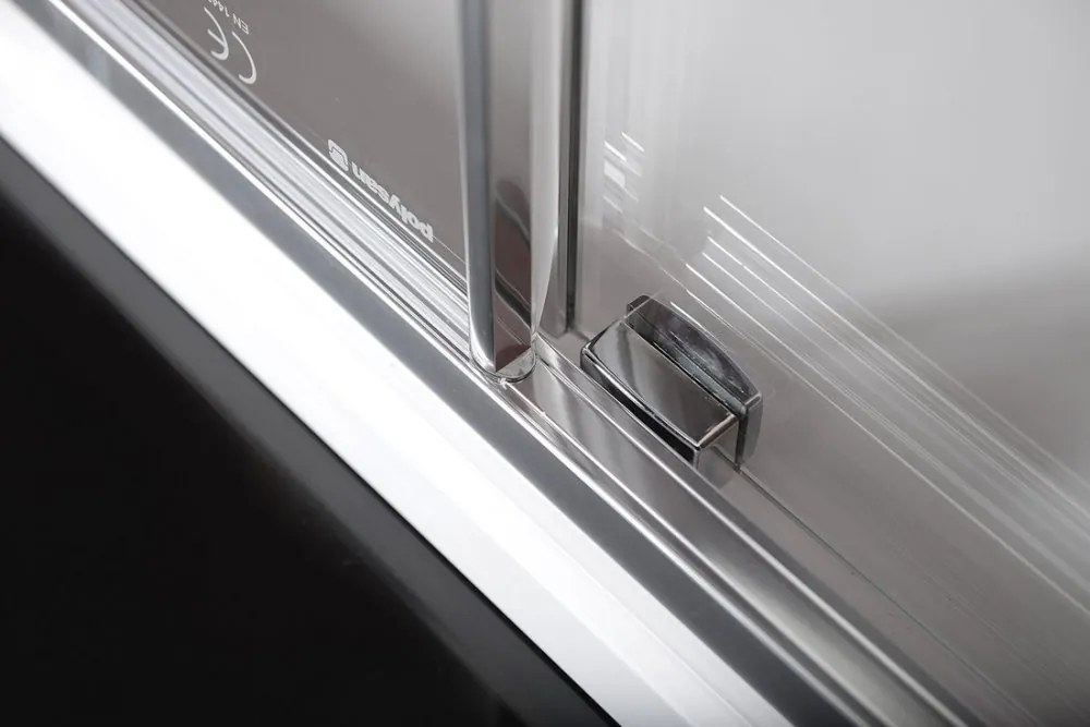 Polysan LUCIS LINE sprchové dveře 1000mm, čiré sklo DL1015