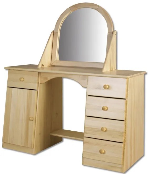 ImportWorld Toaletní stolek se zrcadlem Max v140 x š120 x h48 cm (Barva dřeva: Borovice)