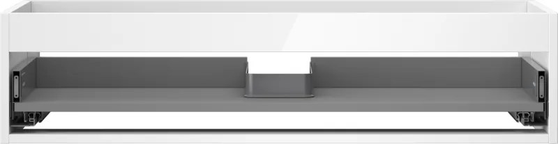 Mexen Box-A, závěsná skříňka 100 cm, 1 zásuvka, bílá lesklá, 91AX0-1000-235-1-00