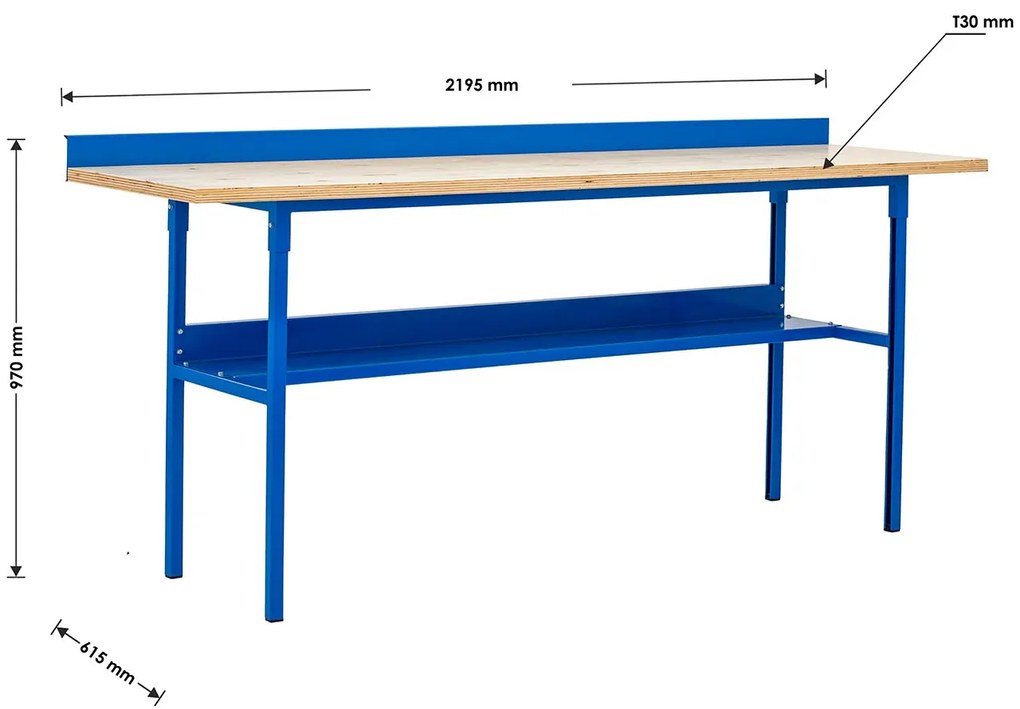 Trestles Dílenský stůl Igy22 PRS2-5017