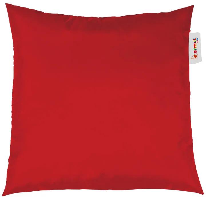Atelier del Sofa Polštář Cushion Pouf 40x40 - Red, Červená