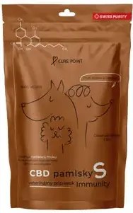 Cure Point CBD Immunity S / Pamlsky pro psy s obsahem CBD / posílení i