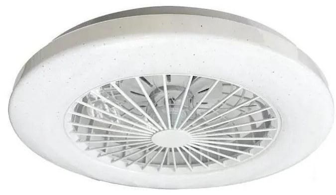 LED Stropní svítidlo s ventilátorem STAR LED/48W/230V + dálkové ovládání