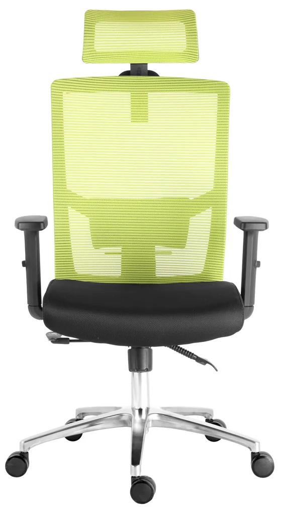 Kancelářská židle ERGODO AVILA černo-zelená