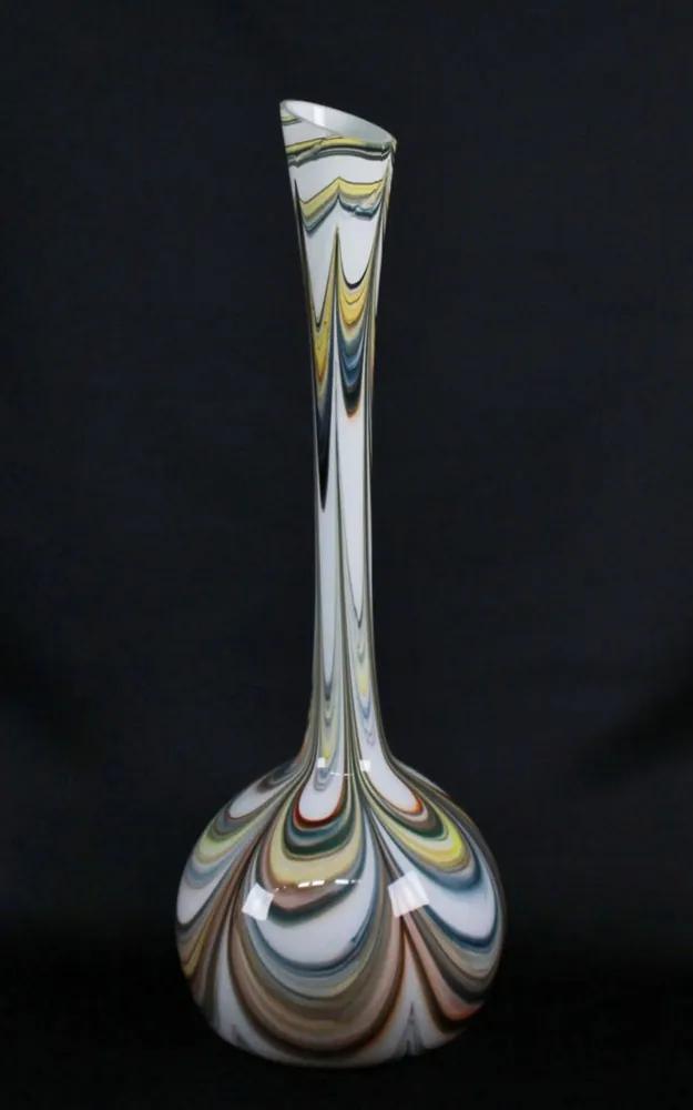 Váza designová Koule střední pastelově duhová 80 cm