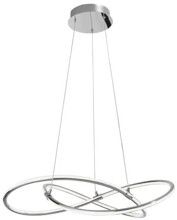 LED lustr Martino 60 Chrome