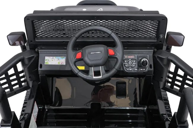 Elektrické autíčko Jeep BEAST 4x4 černé