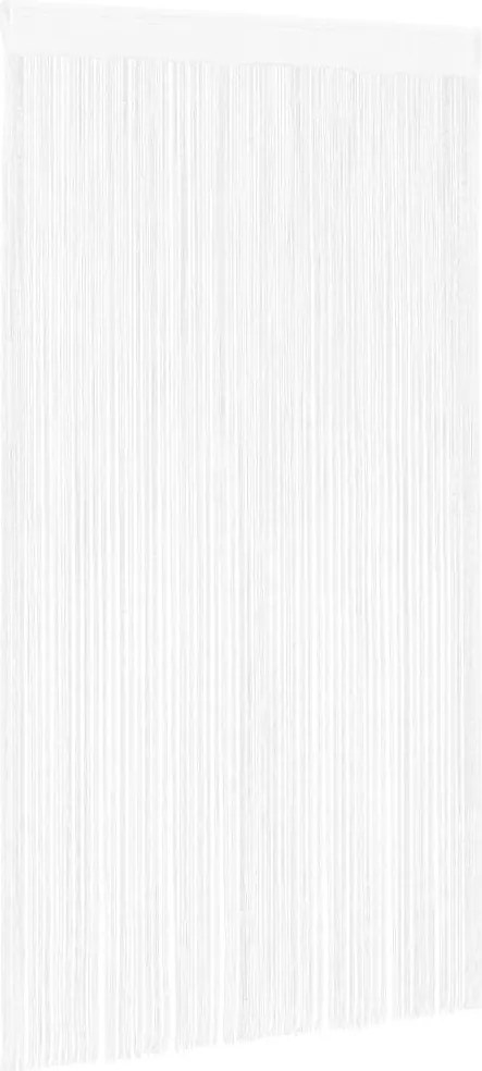 Provázkové záclony, 2 ks, 140x250 cm, bílá 132399