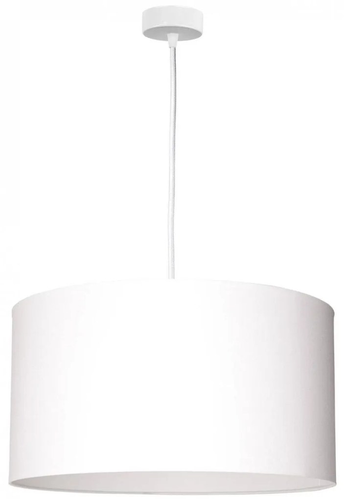 Závěsné svítidlo INDIGO, 1x textilní stínítko (výběr ze 6 barev), (výběr ze 3 barev konstrukce), (fi 40cm)