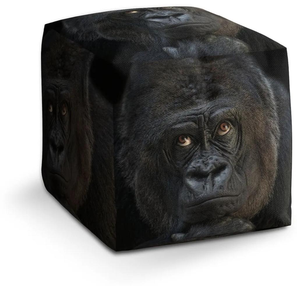 Sablio Taburet Cube Gorila: 40x40x40 cm