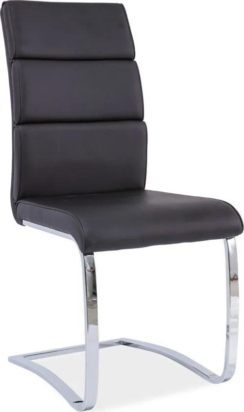 Casarredo Jídelní čalouněná židle H-456 černá