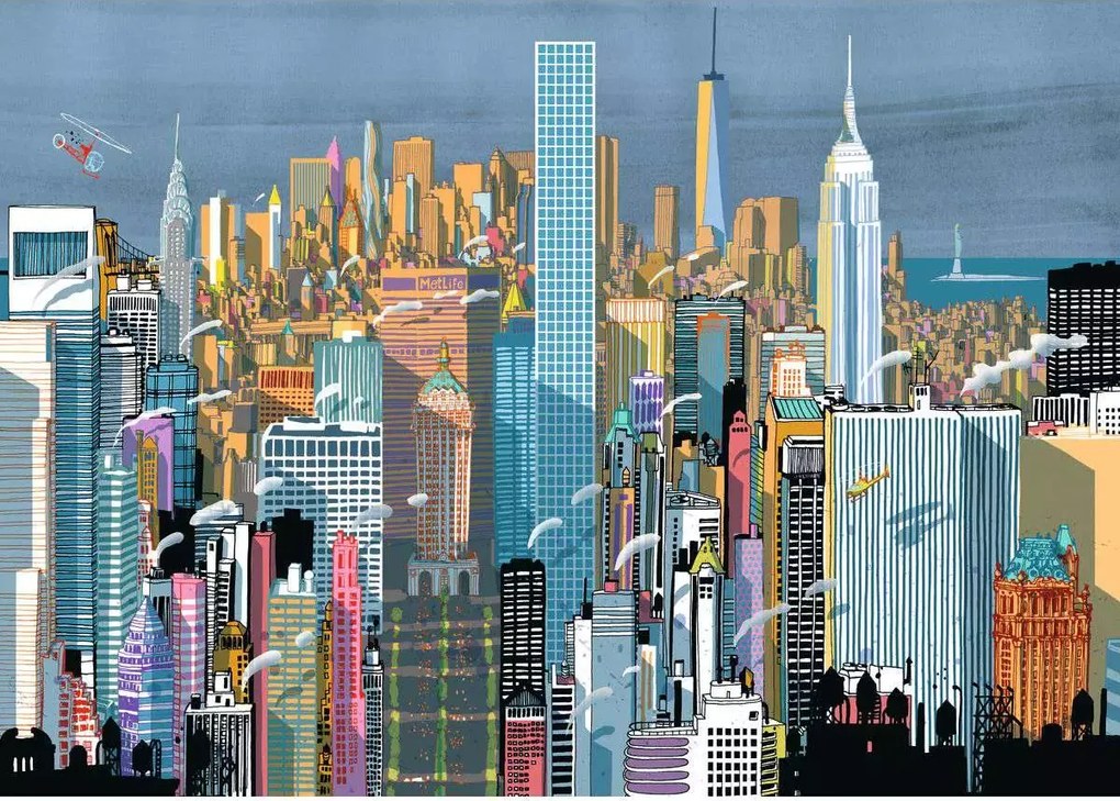Puzzle ravensburger 175949 město new york