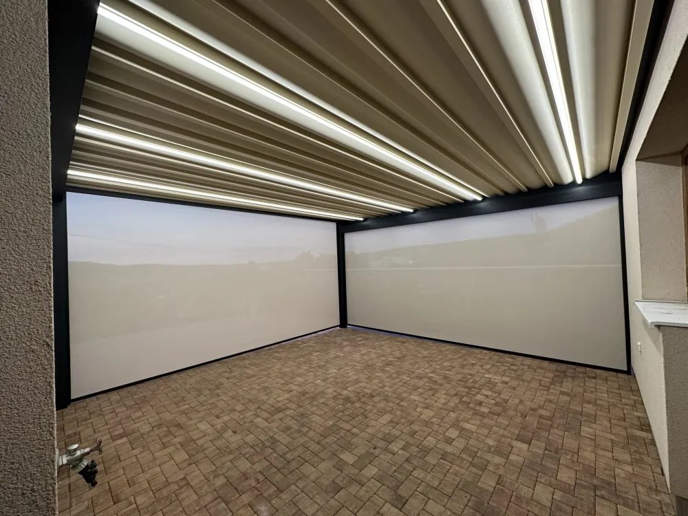 Bioklimatická pergola Horizontal