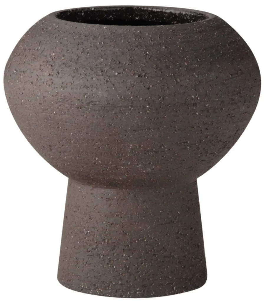 ERNST Kameninová váza Brun - 15 cm