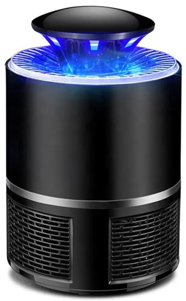LED lampa proti komárům HERZBERG HG-03138 černá