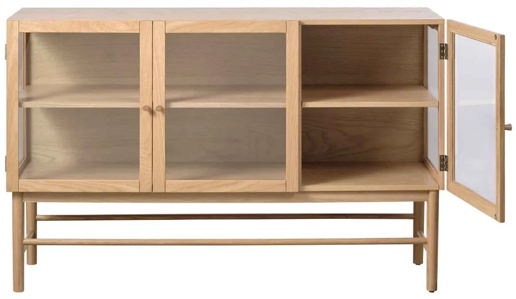 Designová komoda Dallan 140 cm přírodní dub