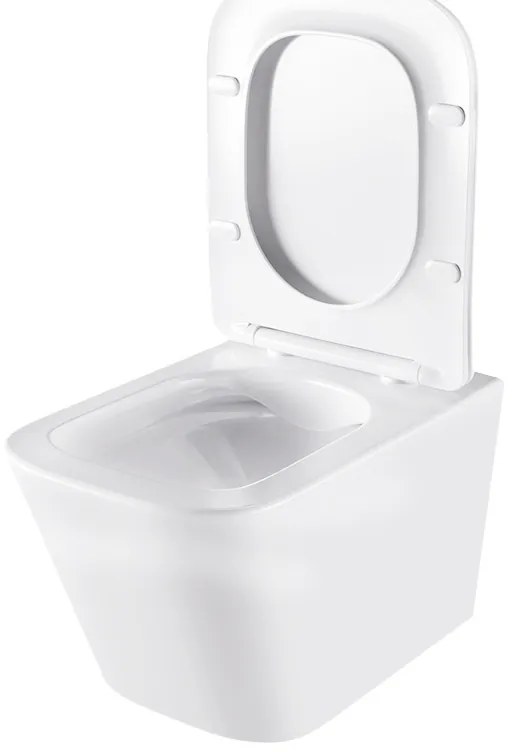 BPS-koupelny Podomítkový modul Geberit DuoFix s WC mísou AQ-WH-03 + ovládací tlačítko Delta 20 chrom