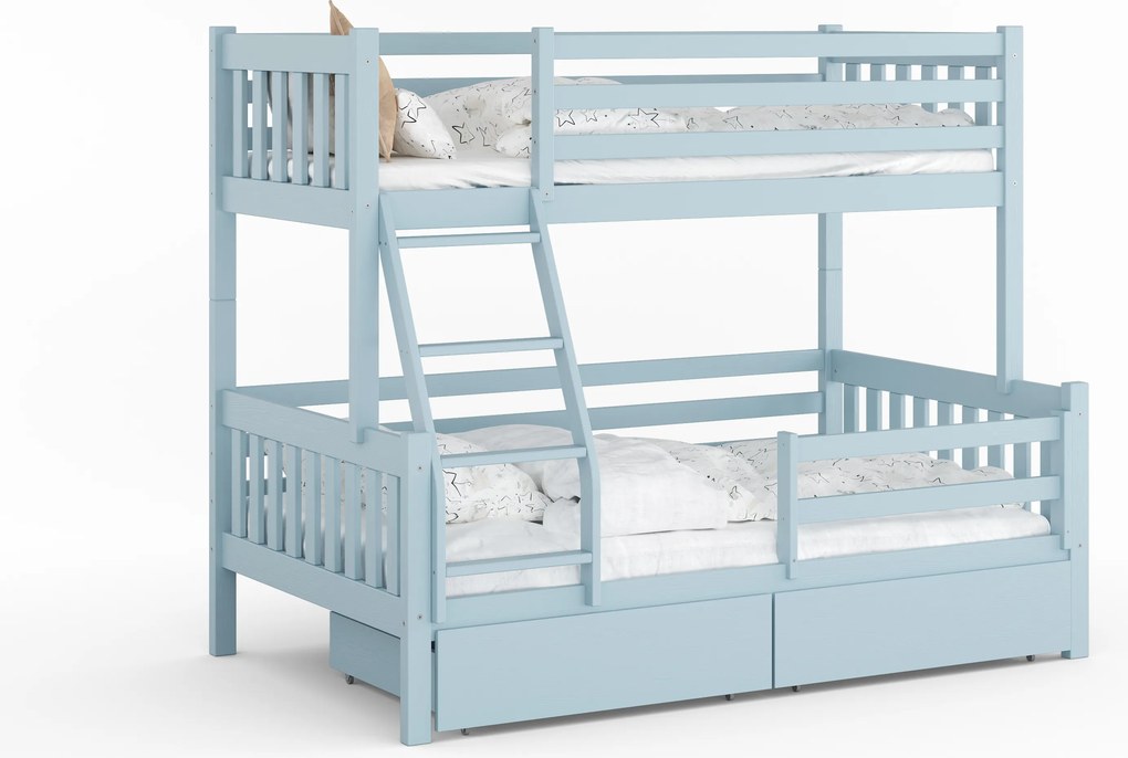 Rkids | Patrová postel Torro 90/140x160 Modrá