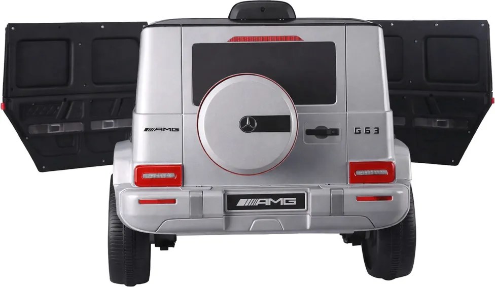 LEAN CARS Elektrické autíčko Mercedes G63 S306-1 stříbrné