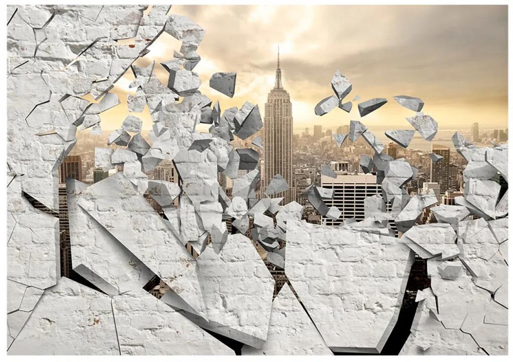 Murando DeLuxe 3D tapeta Manhattan za zdí Velikost (šířka x výška): 350x245 cm