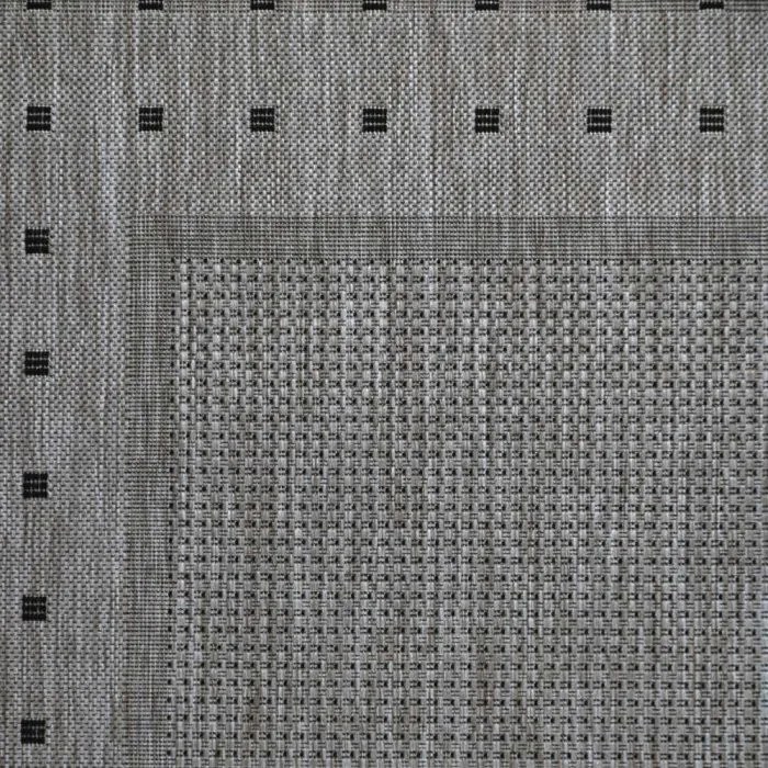 Vopi | Kusový koberec Level 20329 silver/black - 120 x 170 cm