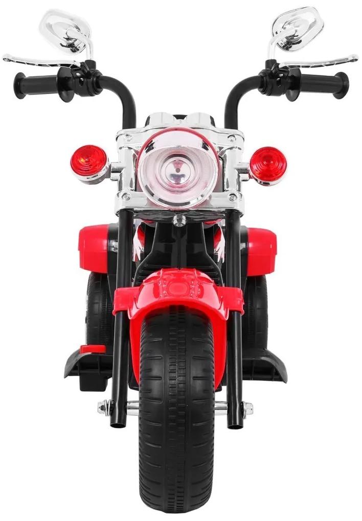 Ramiz Elektrická motorka Chopper červená