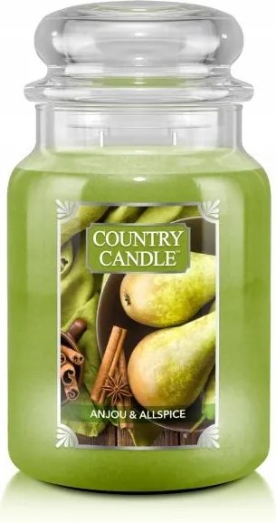 Anjou & Allspice – Country Candle – velká vonná svíčka