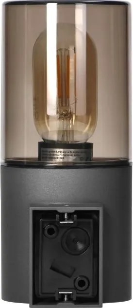 Zahradní svítidlo nástěnné ORNO AD-OP-6573GE27PP, IP54, E27, max 15W, šedá