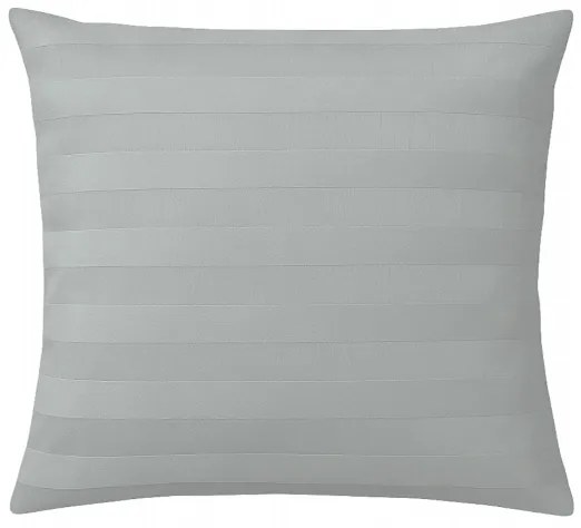 Dadka Povlak na polštář atlas grádl šedý proužek 2 cm  40x50 cm