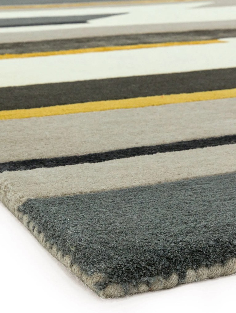 Tribeca Design Kusový koberec Blondie Rhombus Mustard Rozměry: 120x170 cm