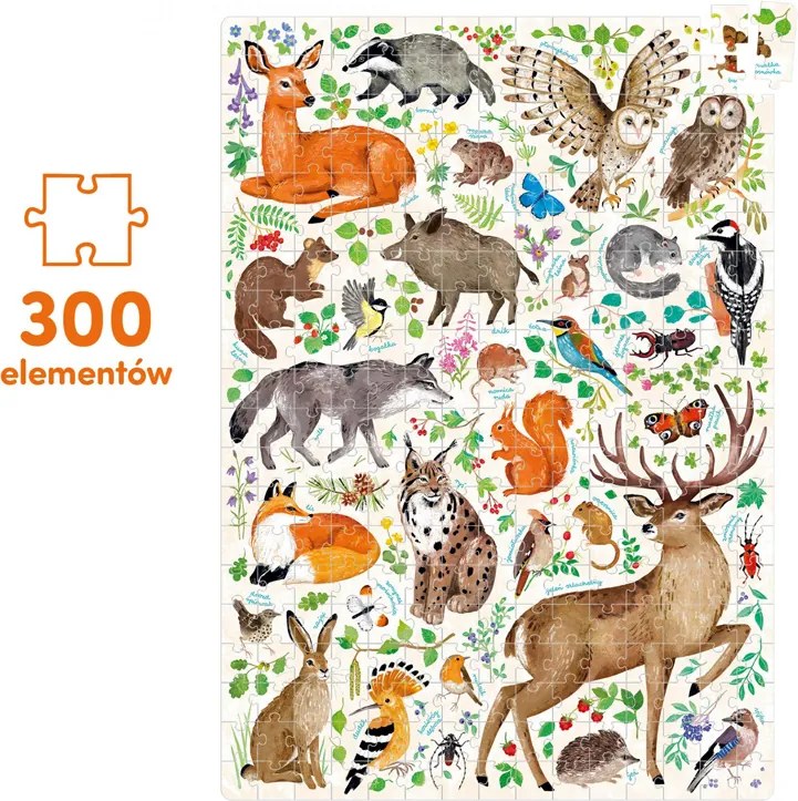 Tomido Puzzle CzuCzu objevitele Divoká příroda 300 dílků 7+