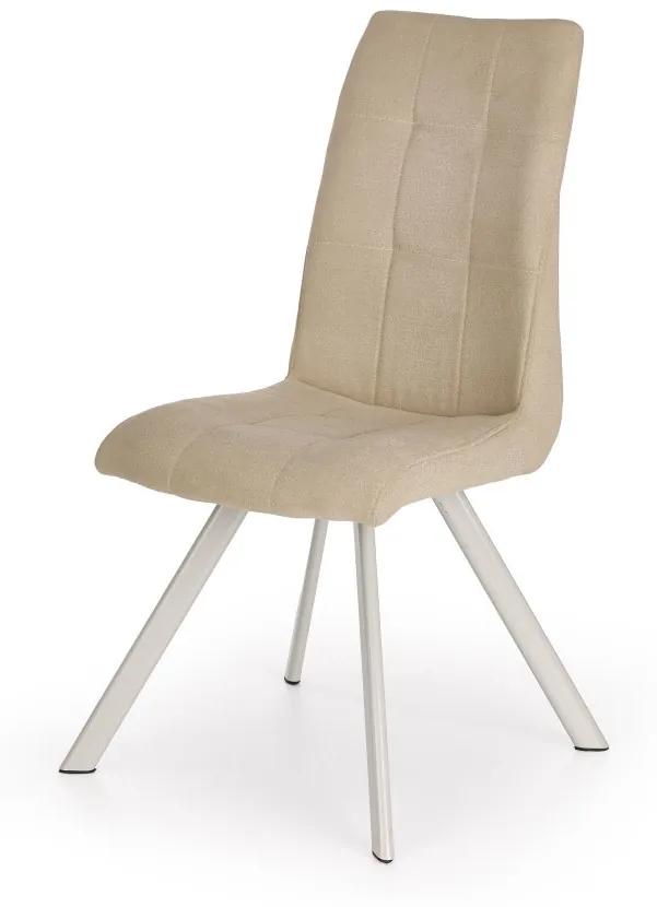 Jídelní židle K241 béžová Halmar