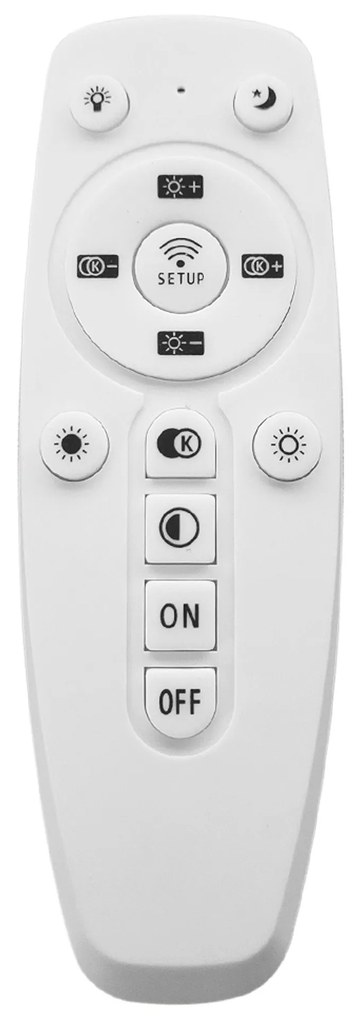 Toolight Toolight, LED stropní svítidlo 100x30 cm, 22W, APP1508-CP, zlatá matná, OSW-06971
