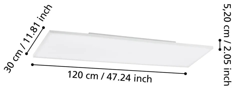 LED smart stropní svítidlo 11 W TURCONA-Z – EGLO